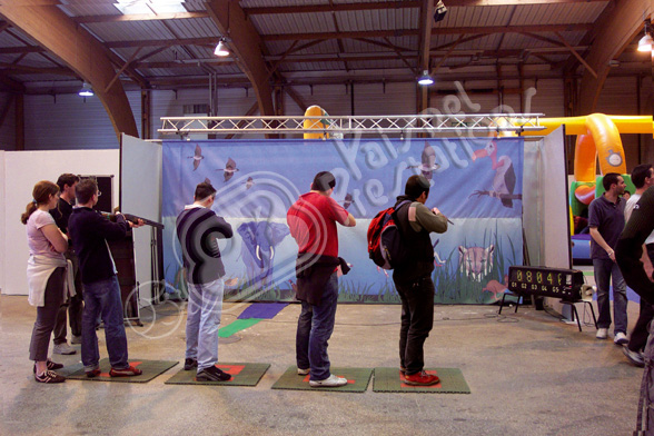 Animation Ball Trap Laser